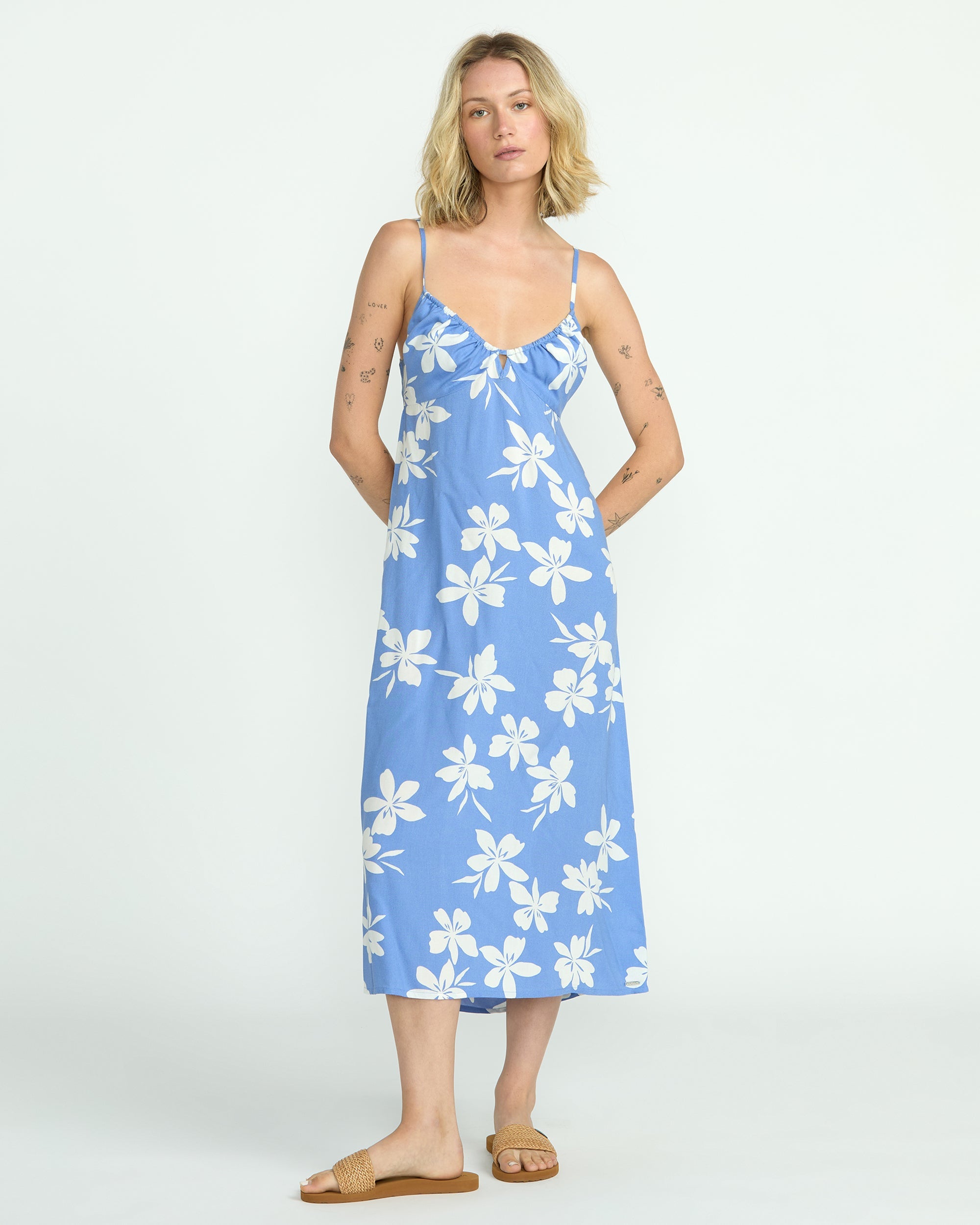 VOLCOM Coco Ho Midi Dress